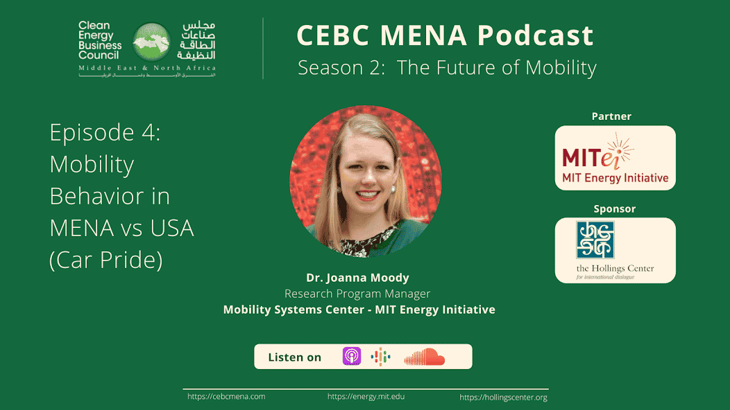 CEBC MENA Podcast: Mobility Behavior in MENA & the USA - The Hollings Center